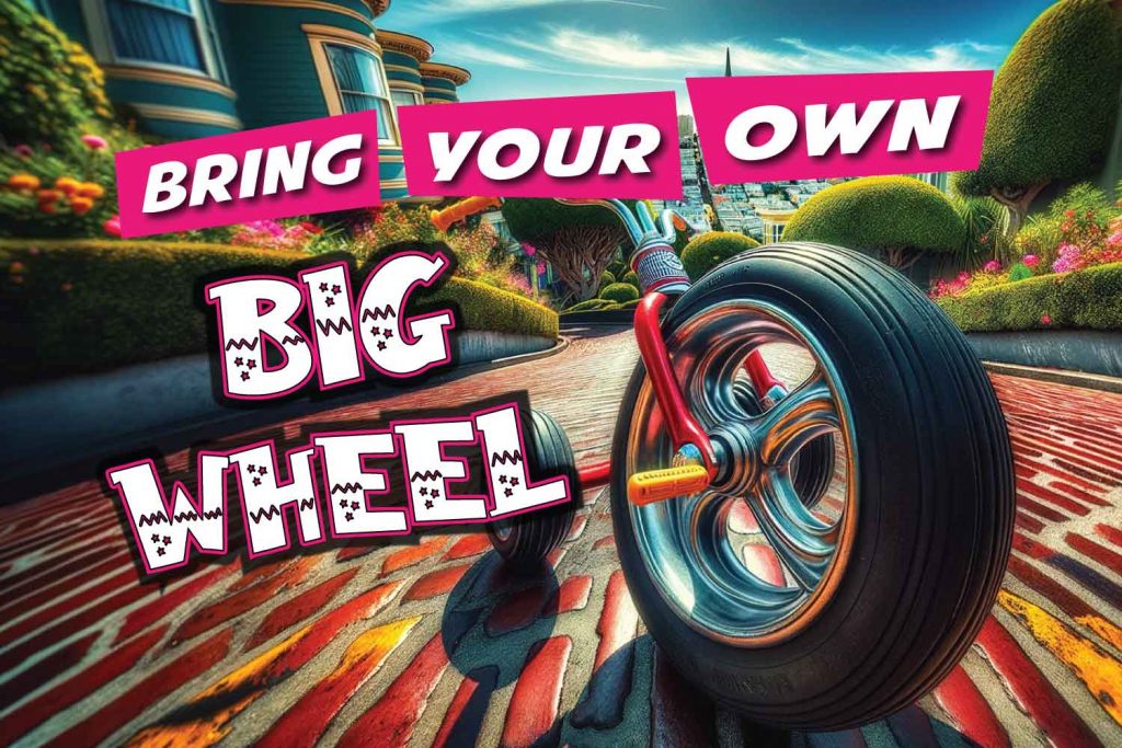 Bring Your Own Big Wheel Race - CrawlSF