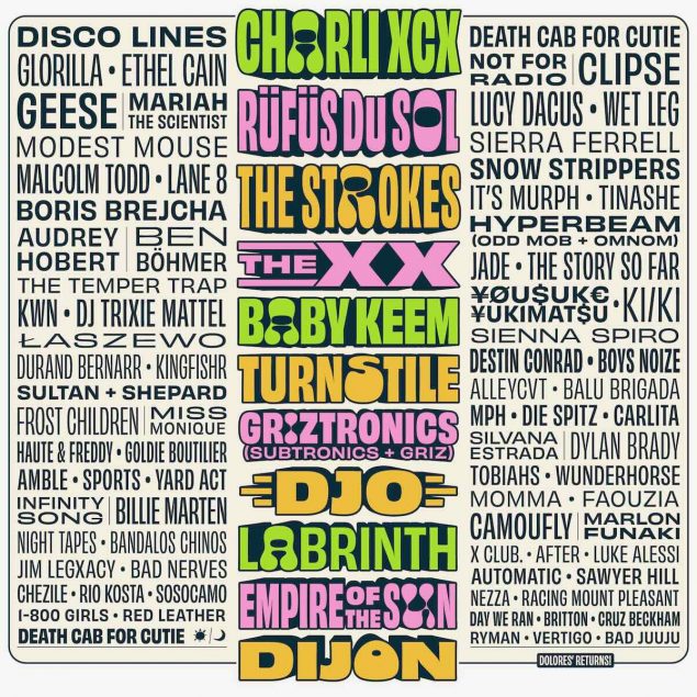 Outside Lands Lineup for 2026 is here! - CrawlSF
