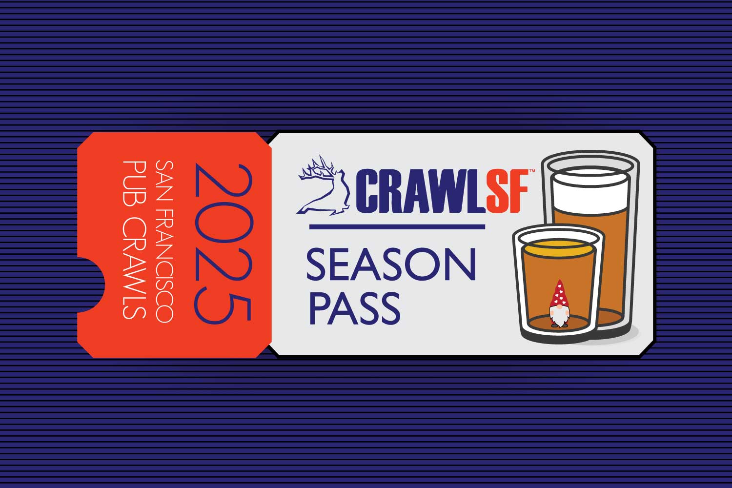The CrawlSF Season Pass 2025 - CrawlSF