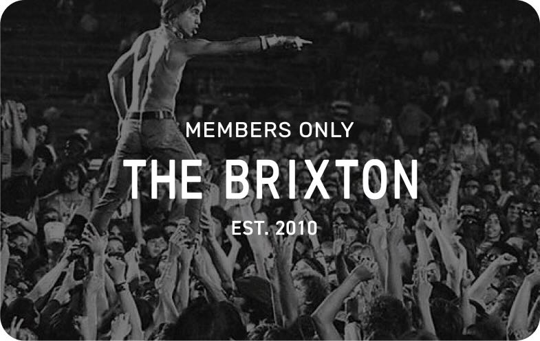 The Brixton's Members Only Card - CrawlSF