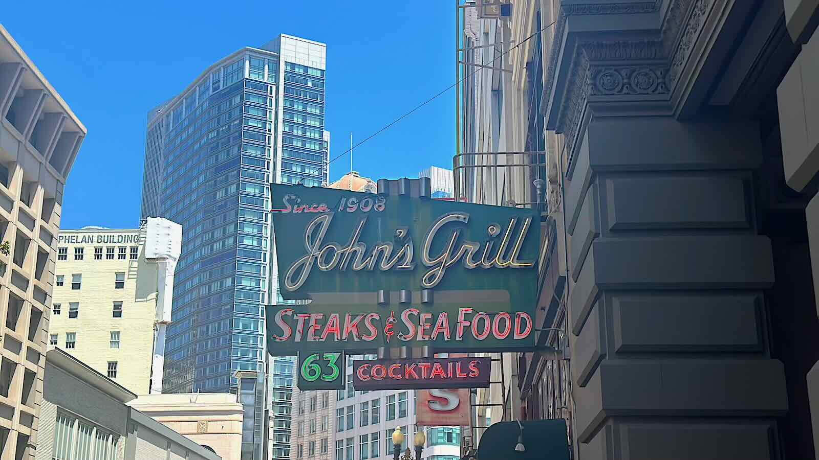 Historic John’s Grill: San Francisco’s Legendary Steak House - CrawlSF