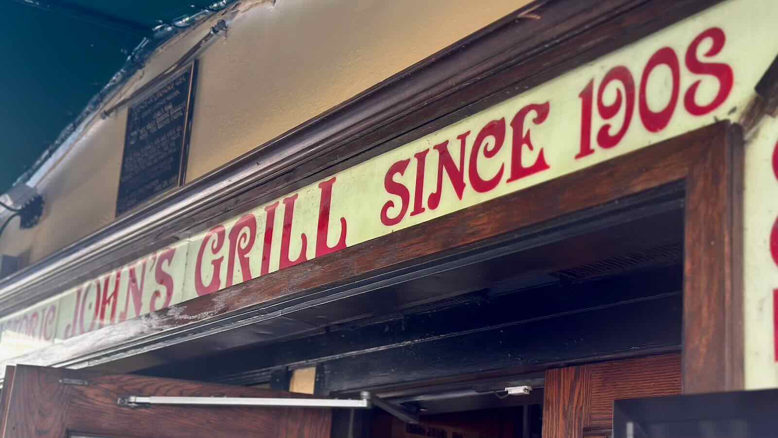 Historic John’s Grill: San Francisco’s Legendary Steak House - CrawlSF