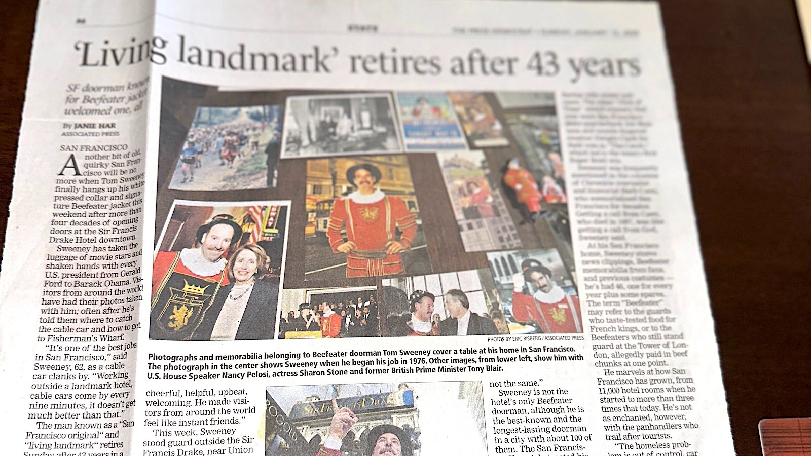 Meet Tom Sweeney: Union Square’s Living Landmark - CrawlSF